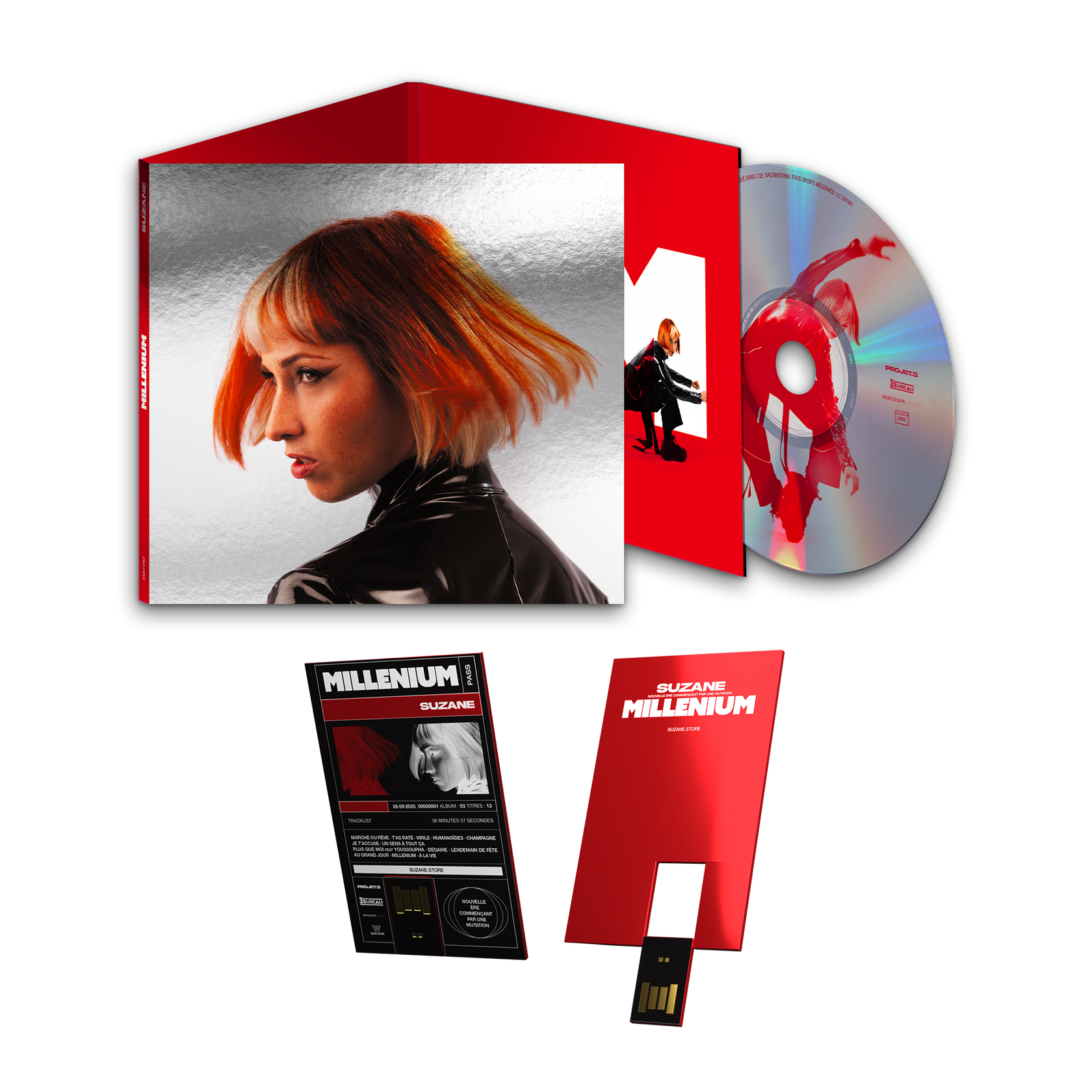 Pack "Millénium" (Album Deluxe + Millénium Pass) – Suzane