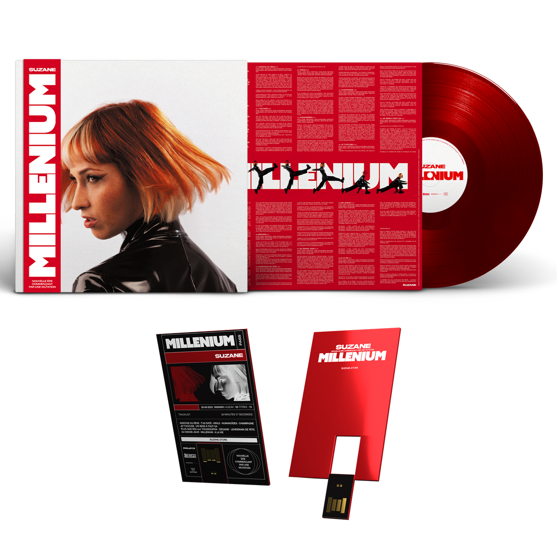 Pack "Millénium" (Album Deluxe + Millénium Pass) – Suzane